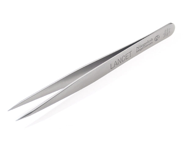 TopInox® German Stainless Steel Pointed Tweezers 11cm by Niegeloh, Ger ...